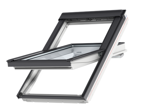 Velux GGU PK08 94x140 Manual Centre Pivot Polyurethane Roof Window ...