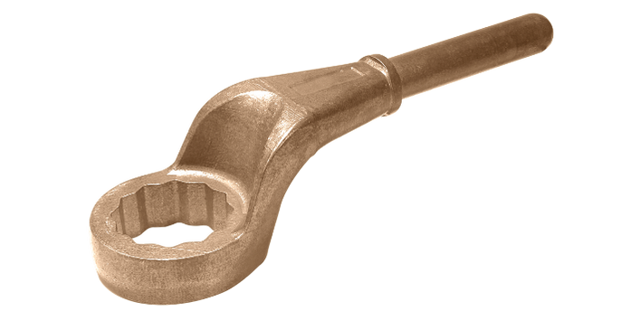 Non Sparking Offset Slogging Ring Spanner (MM)