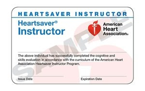 Heartsaver Instructor Card | criticalactions