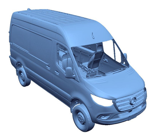 2019 Mercedes Sprinter 2500 144"WB High Roof 4x4 | Rapid3D