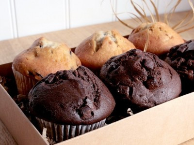SIX GIFT BOXED MUFFINS | Message Muffins