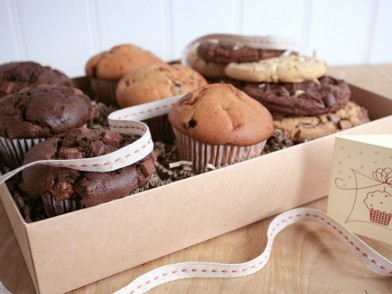 LARGE GIFT BOXED MUFFINS & COOKIES | Message Muffins