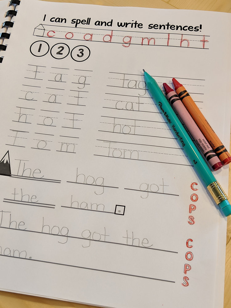 Dictation: Applying Phonics