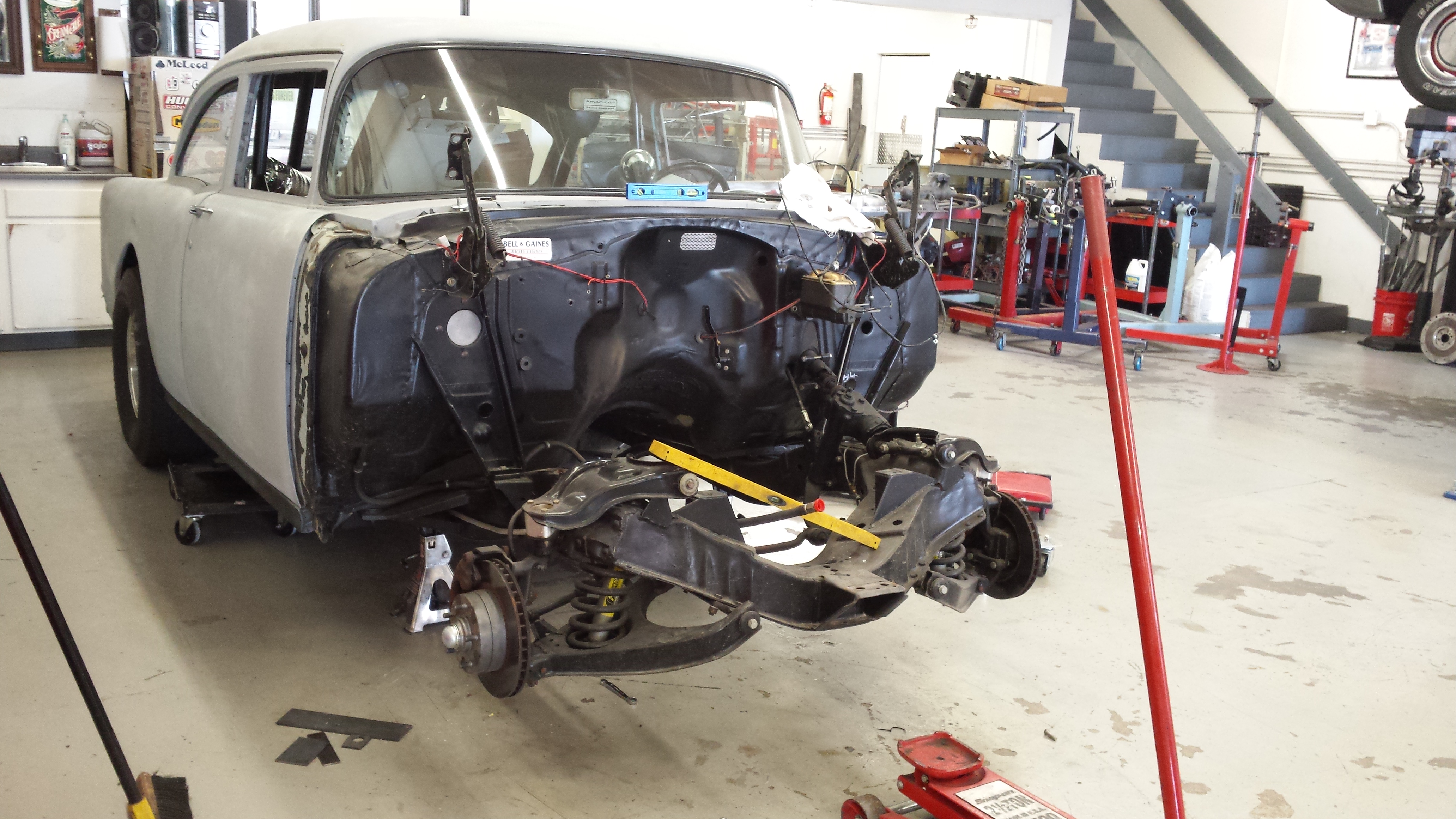 Building a '55 Chevy Gasser California Style