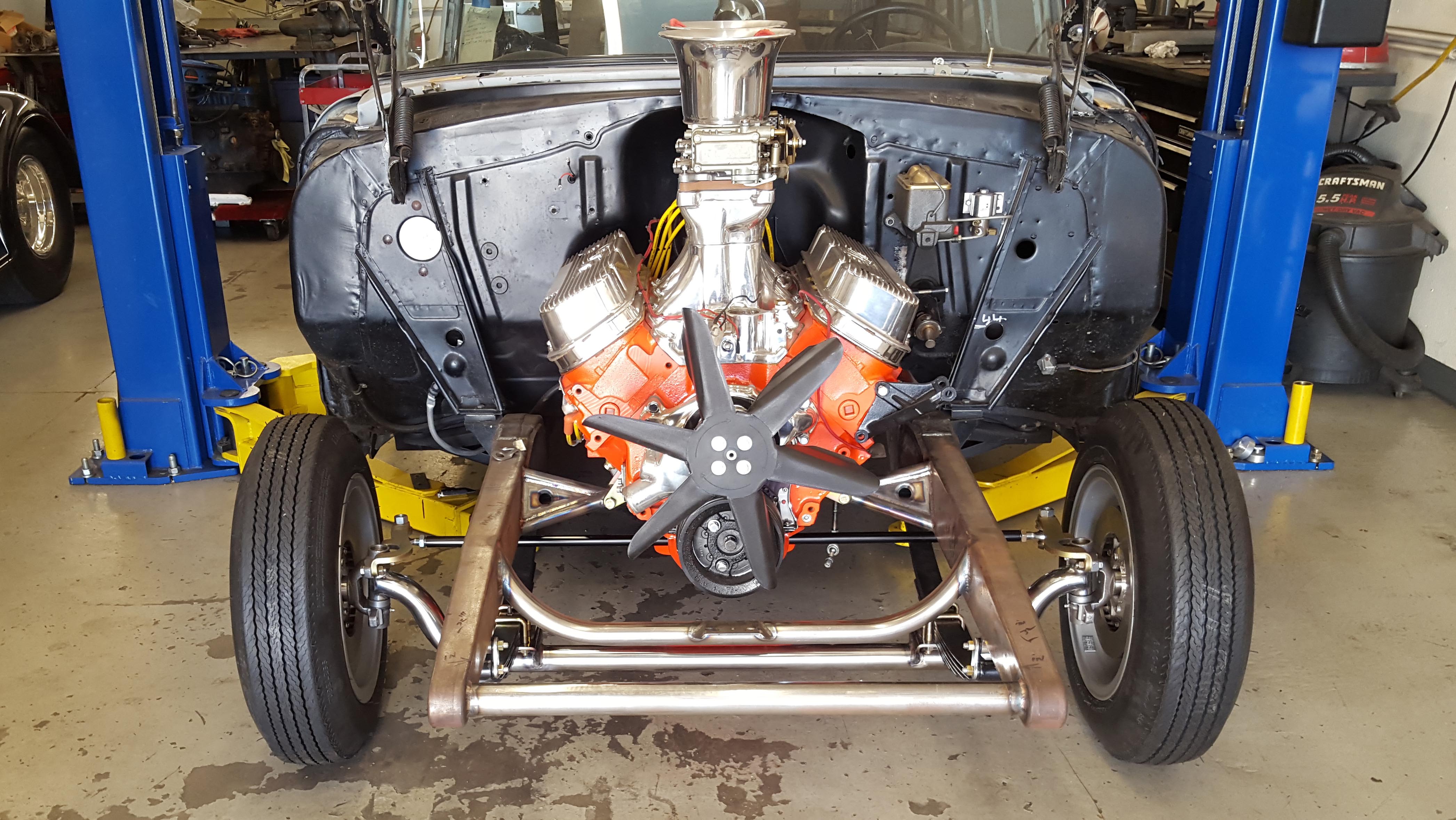 Building a '55 Chevy Gasser California Style