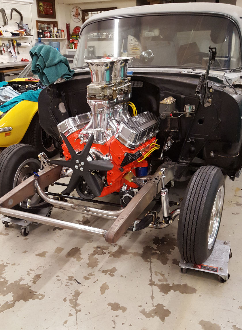 Building a '55 Chevy Gasser California Style