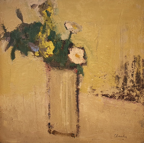Garden Table with Summer Flowers by Michael Clark | The Rutland Gallery