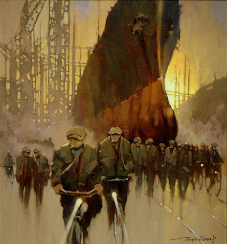 Exodus the Shipwright Ghosts by Tony Williams RSMA SWAc | The Rutland ...