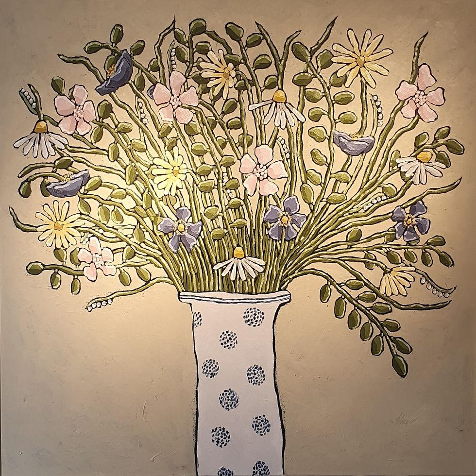 Blue and White by Jane Hooper | The Rutland Gallery