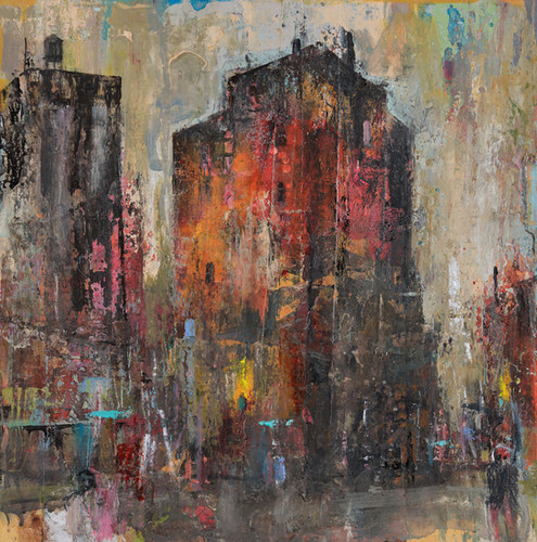 Urban Landscape by Akash Bhatt RBA RWS | The Rutland Gallery