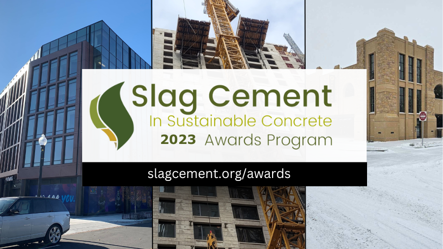 SCA ANNOUNCES 2023 SLAG CEMENT IN SUSTAINABLE CONCRETE AWARD WINNERS
