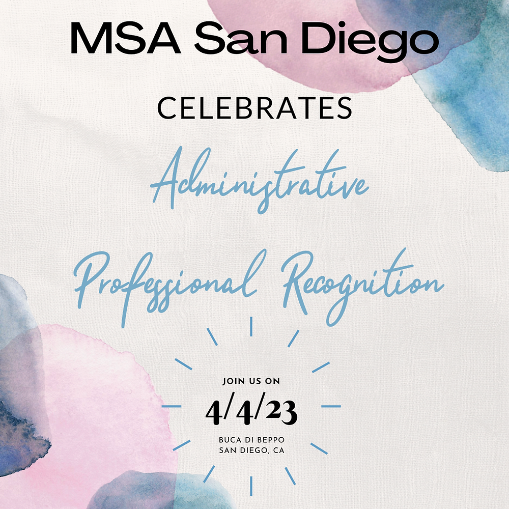 MSA Administrative Professional Recognition / Membership Meeting - 2023