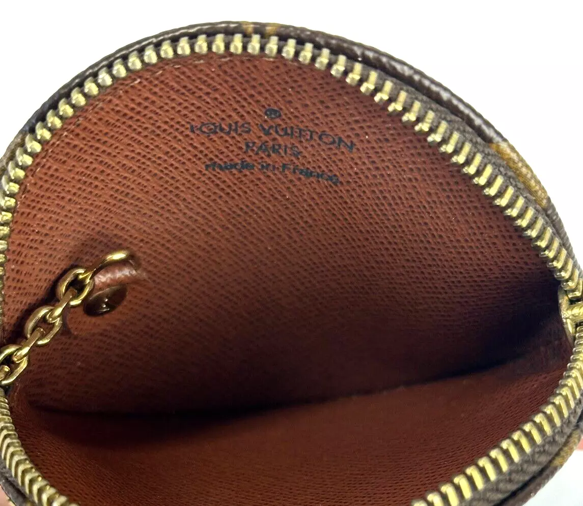 LOUIS VUITTON Takashi Murakami MOCA Monogram Round Coin Pouch M95563 ...