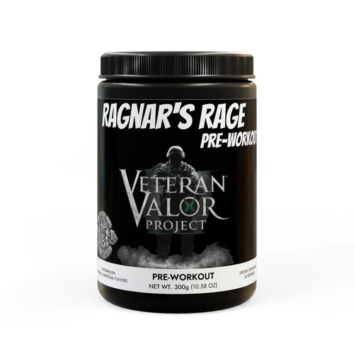 Ragnar's Rage Pre-Workout Supplement, Watermelon (300g, 10.58oz ...