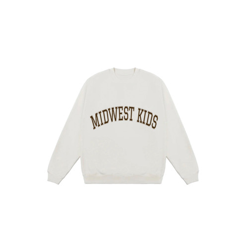Classic Logo Crewneck (Brown) | Midwest Kids