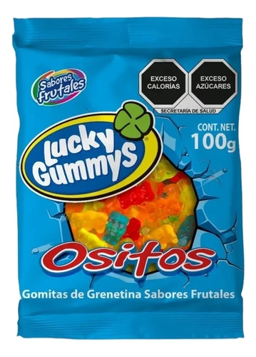 Gomita Lucky Gummys Ositos 100g | Candy Rico