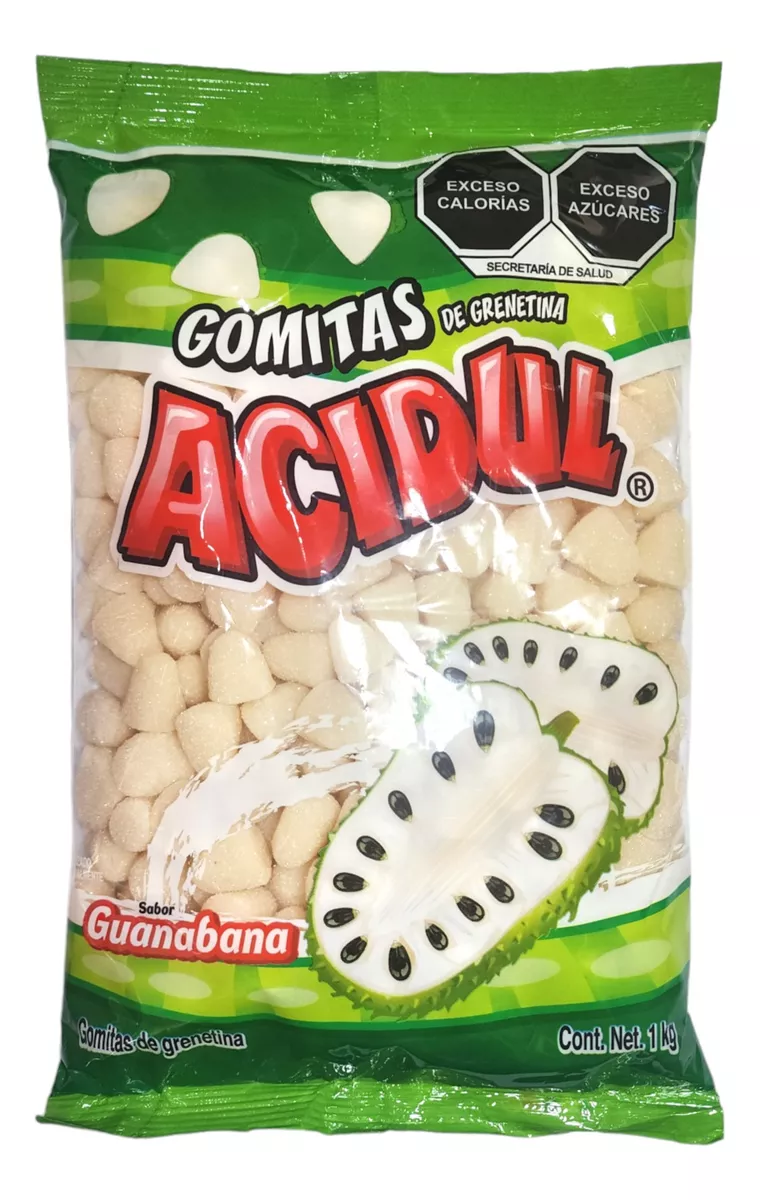 Gomitas Acidul Guanabana | Candy Rico