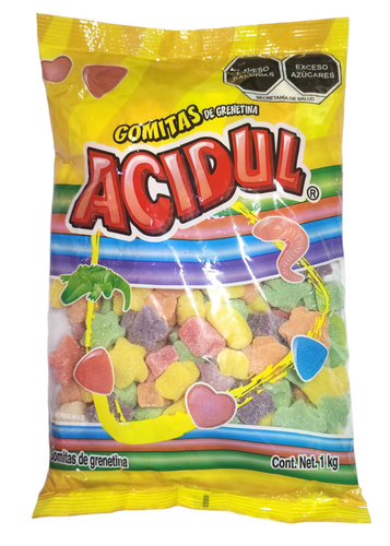 Gomitas Acidul Estrellas Creamy | Candy Rico