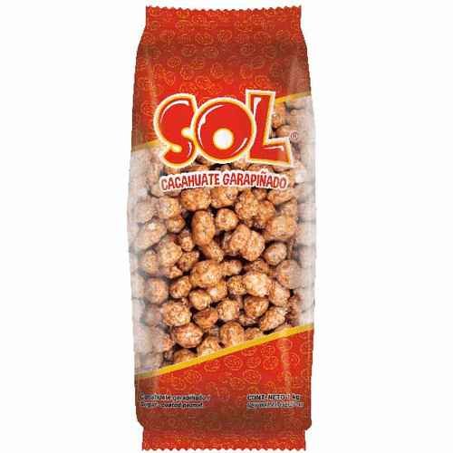 Cacahuate Sol Garapiñado Natural | Candy Rico