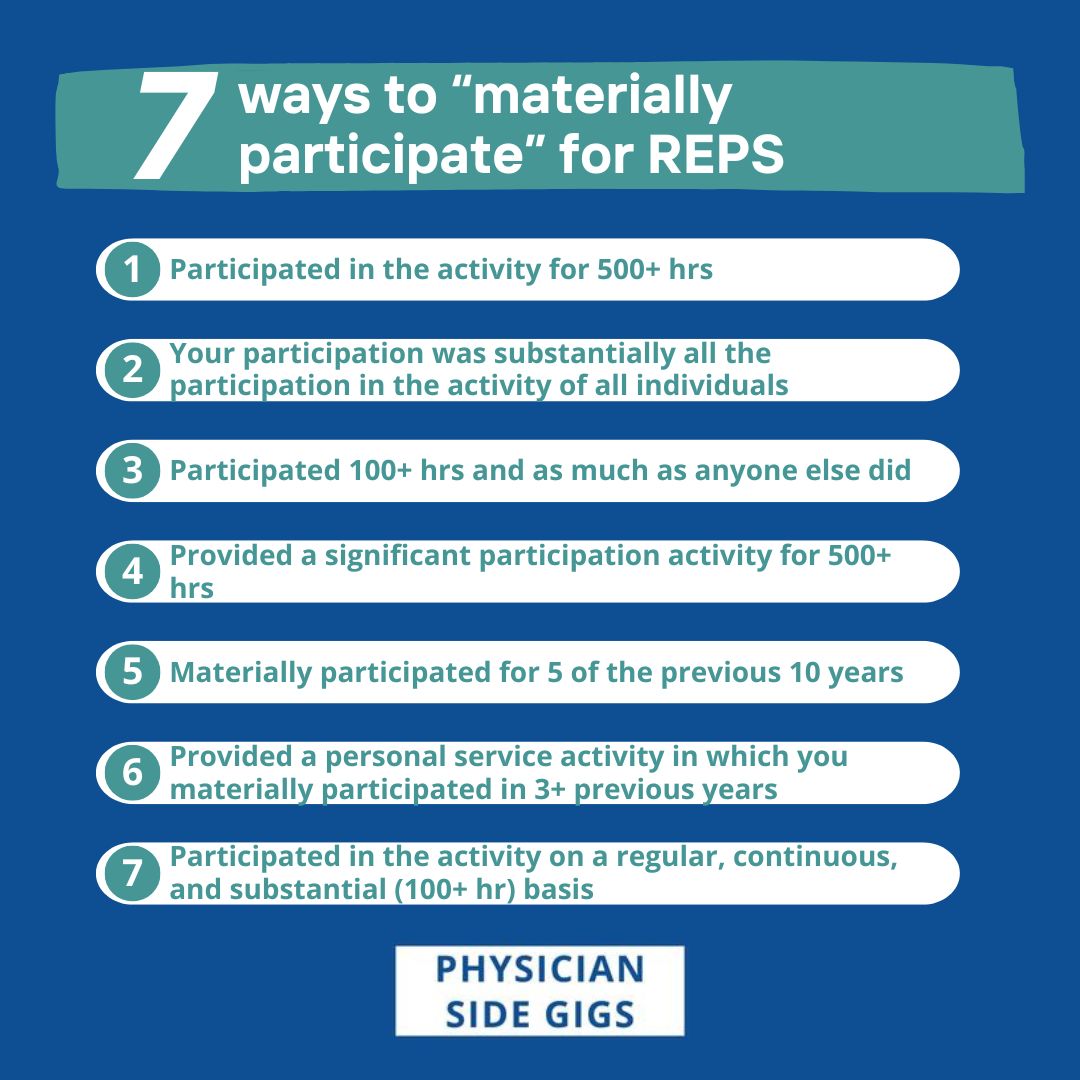 Real Estate Professional Status (REPS): A Powerful Tax Reduction ...