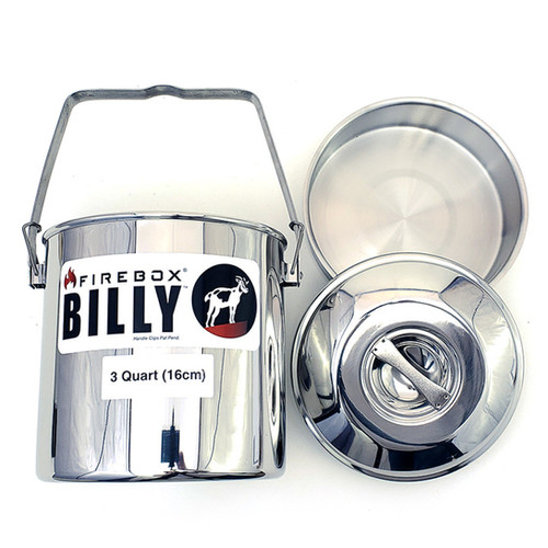 Firebox Stove Billy Pot (12cm / 14cm / 16cm) | Hong Kong Tent Mart