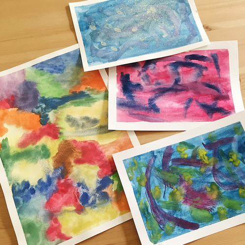 31 Days of Process Art | Invitations to play