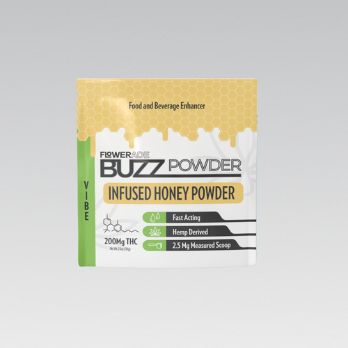 Buzz Powder | VIBE D9 THC | 200mg | FLOWERADE