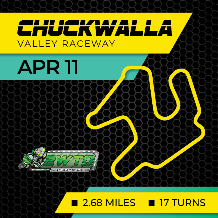 April 11 Chuckwalla (Fri-CCW) | 2WTD