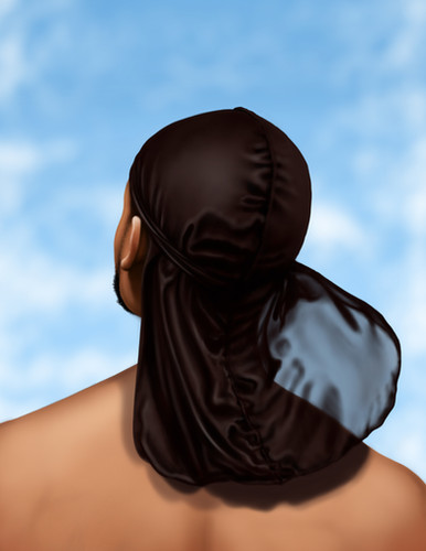 DuRag | Digital Painting | Black Art | Digital Art Print | Home Decor ...