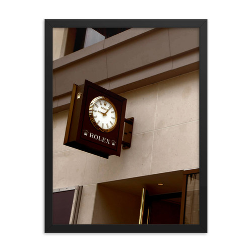 Rolex Storefront Clock | Lifestyle Oasis