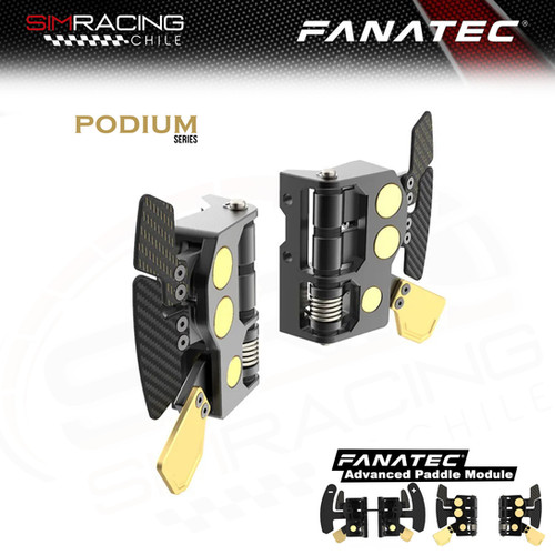 Fanatec Podium Advanced Paddle Module | Levas | SimRacing Chile Spa