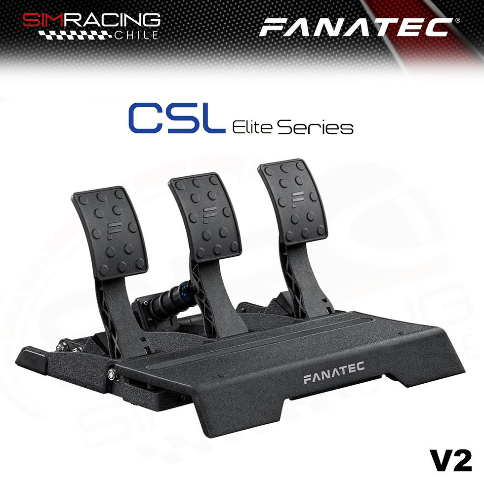 Pedalera Fanatec CSL Elite Pedals V2 | SimRacing Chile Spa