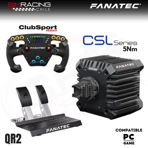 Kit F1 Fanatec CSL DD 5Nm QR2 | Clubsport F1® Esports V2 | SimRacing ...
