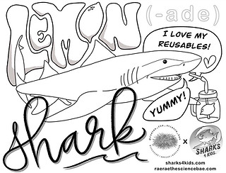 shark evolution coloring pages