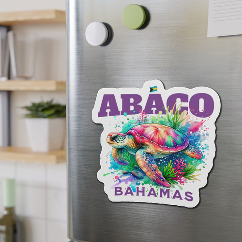 Bahamas Souvenir Gift : Abaco Bahamas Sea Turtle Bahamas Magnet ...