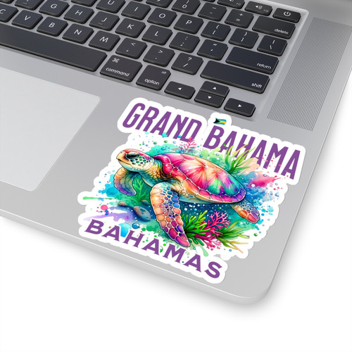 Bahamas Souvenir Gift : Grand Bahama Bahamas Sea Turtle Bahamas Sticker ...