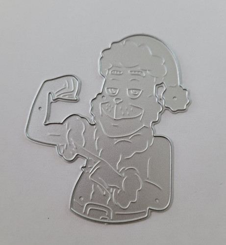 Grinch Showing His Muscle Metal Cutting Die | Scrapbuck
