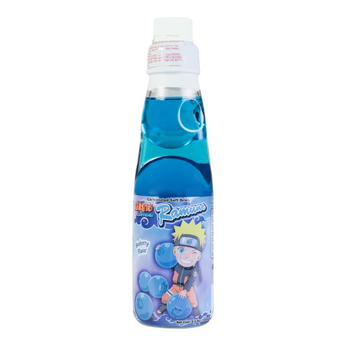 Naruto Shippuden Ramune Soda - Blueberry Flavor | Lbm Anime Snacks
