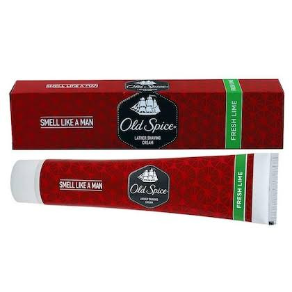Old Spice Shaving Cream Fresh Lime 70g | Yaqi supplies & MSC