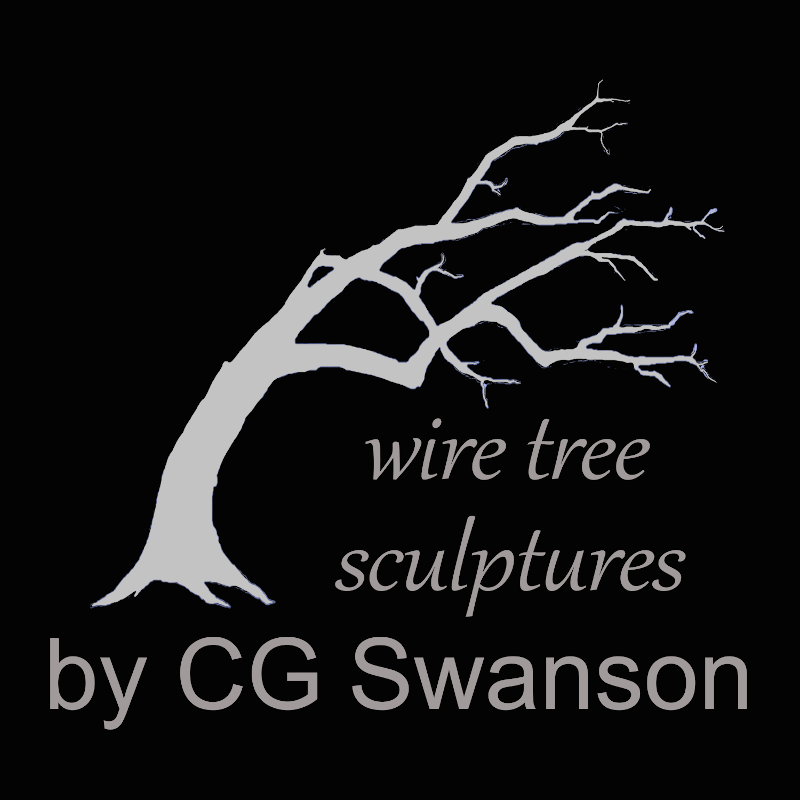 Wire Tree Sculptures | By CG Swanson | British Columbia