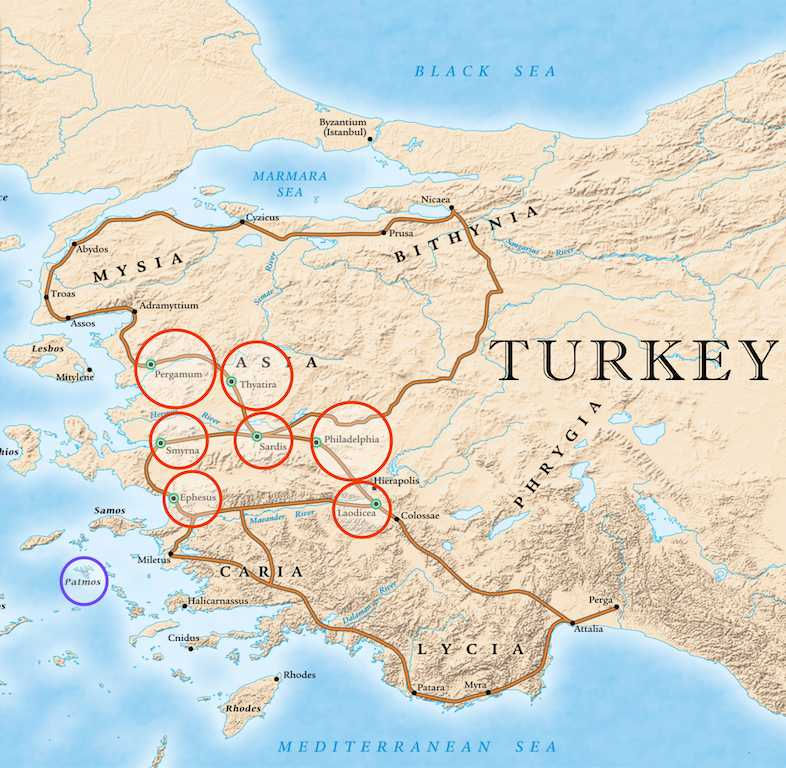 The Seven Churches- Ephesus