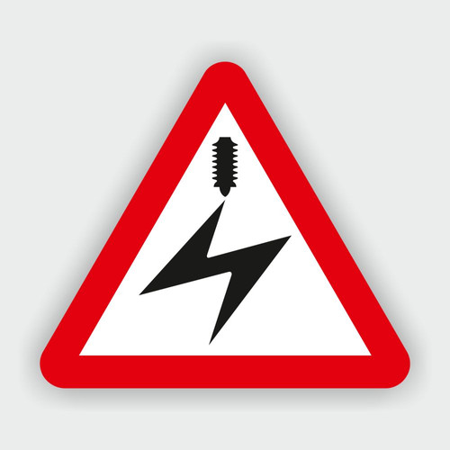 Overhead Electric Cables Traffic Sign | CMX Signs