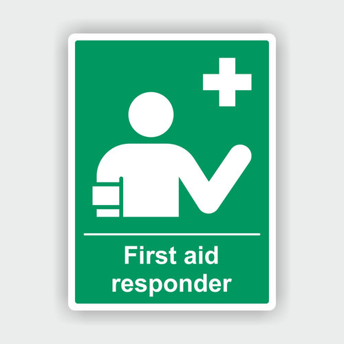 First Aid Responder | CMX Signs