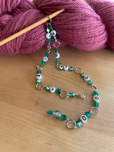 Beaded Row Counters | The Bloomin' Spindle