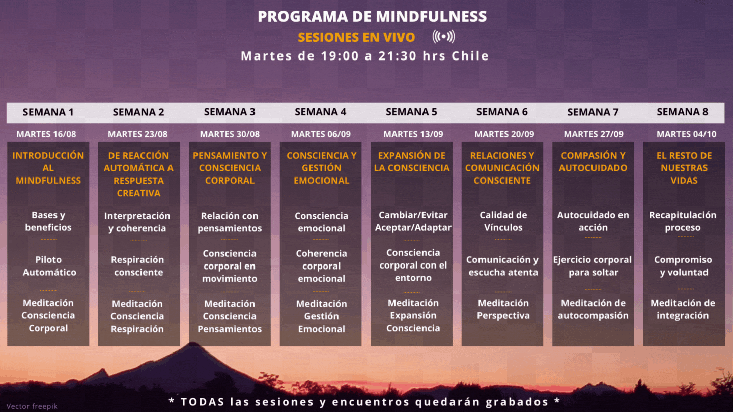 Programas de Mindfulness Online | Reducir estrés y ansiedad ...