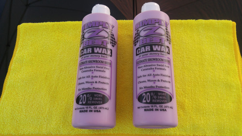 Simply Z-Best Car Wax (2 - 16oz bottles) | Zbestcarwax