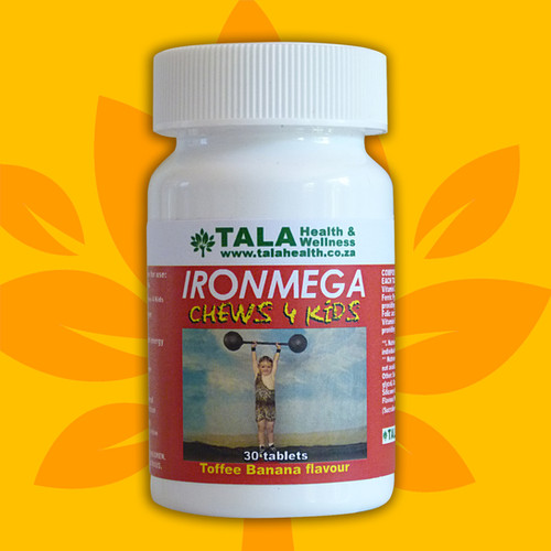 Ironmega Chews 4 kids 30 tablets | Castle walk Pharmacy