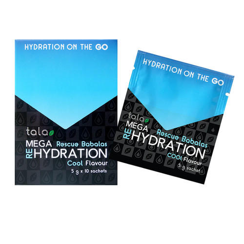 Tala Mega Rehydration Rescue Babalas Cool flavour 10 x 5 g sachets ...