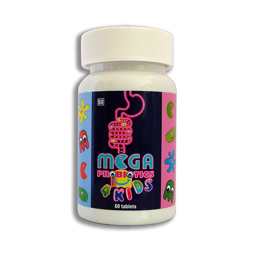 Mega Probiotics 4 Kids - 60 Tablets