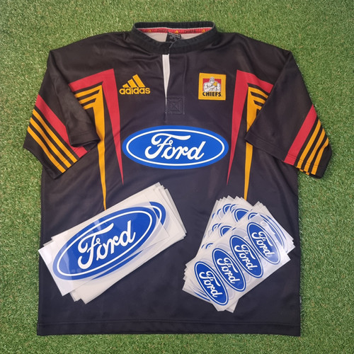 Ford Logo Sponsors For Vintage Rugby Jersey Super 12 CCC Canterbury ...